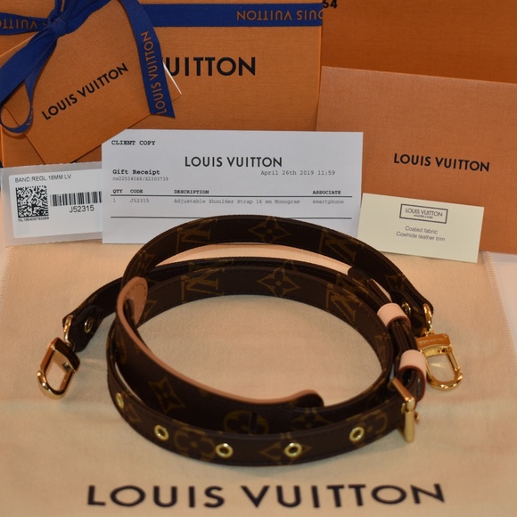 Louis Vuitton | Bags | Soldauthentic Louis Vuitton Adjustable Strap ...